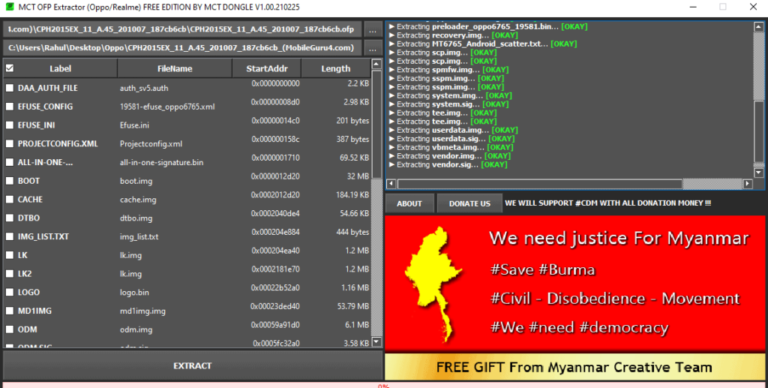 How to Extract Realme ofp Firmware ROM - Realme Firmware